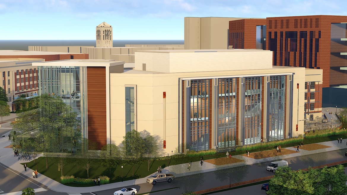 University of Michigan Plans Central Campus Classroom Building ...