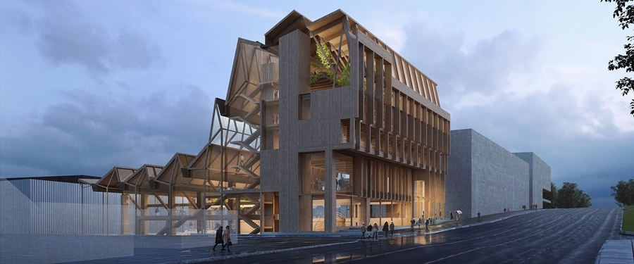 University of Arkansas Plans Anthony Timberlands Center for Design and ...