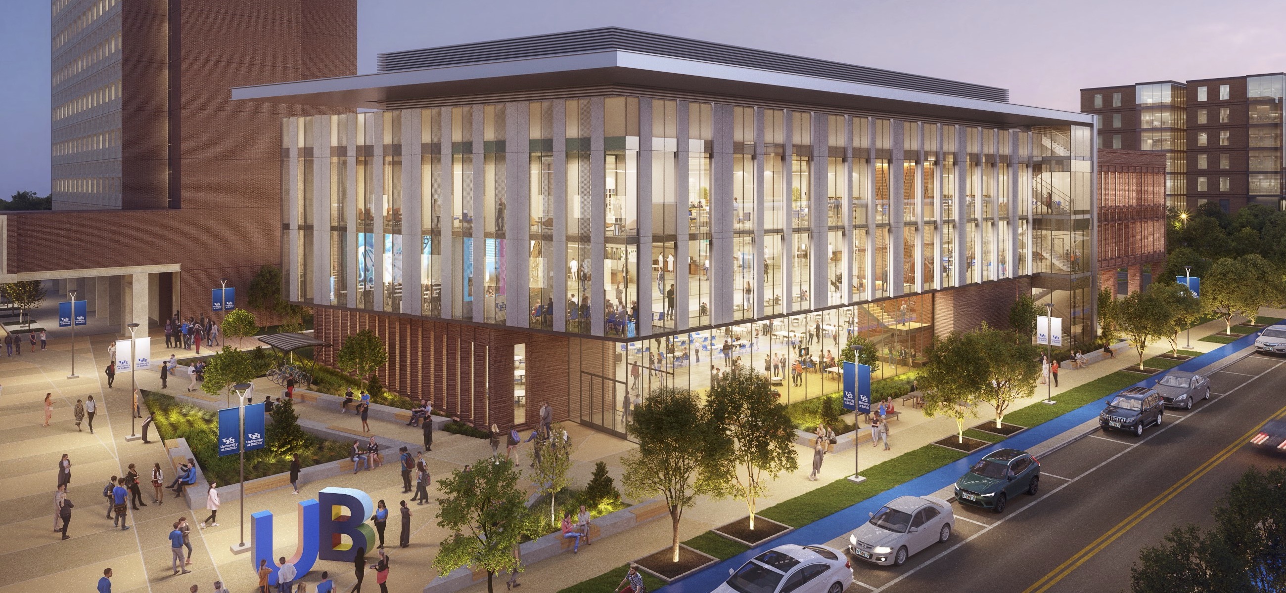 University at Buffalo Breaks Ground on Agrusa Hall of Engineering - Tradeline, Inc.